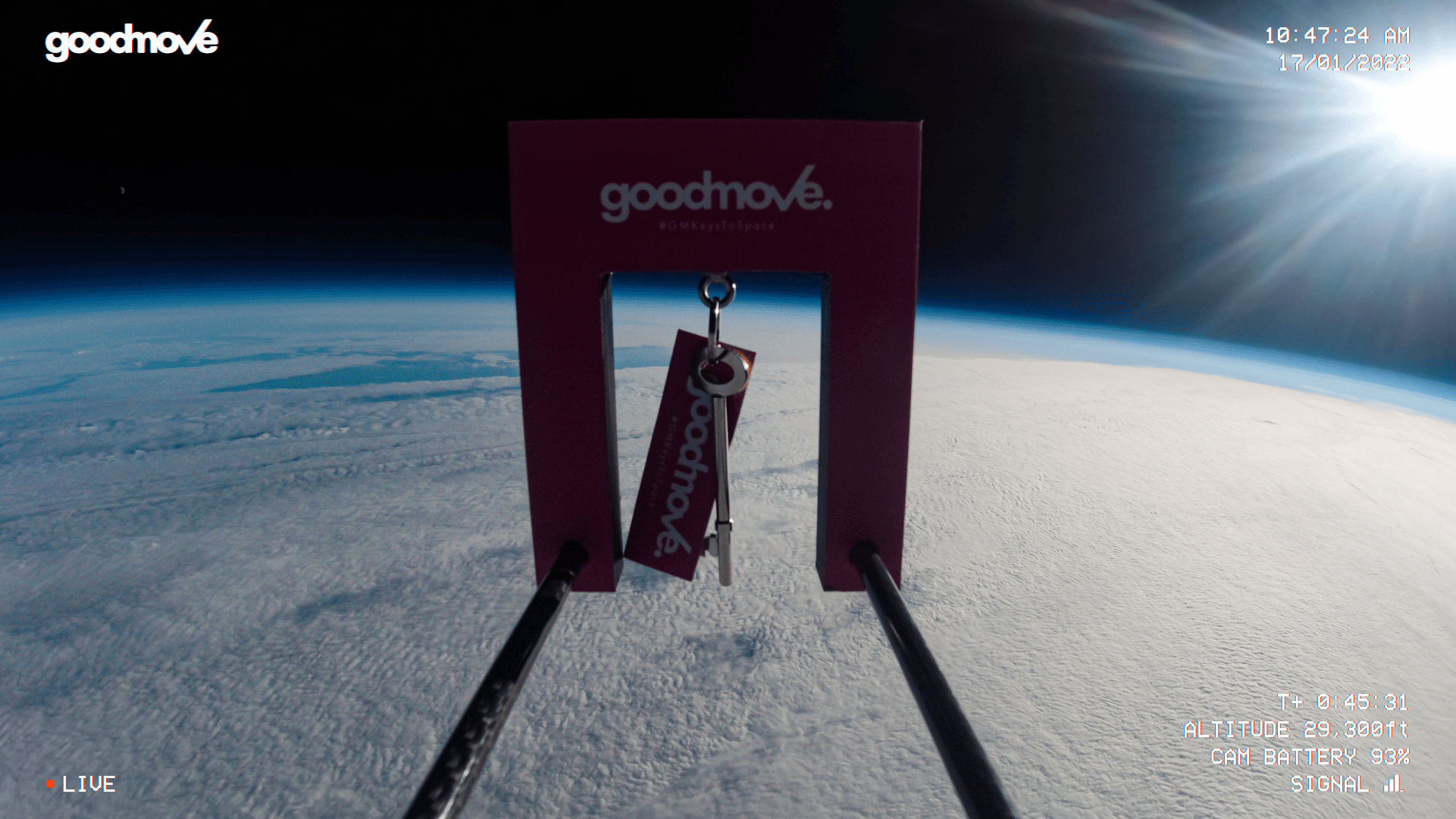 GoodMove - Keys to space marketing campaign | connective3